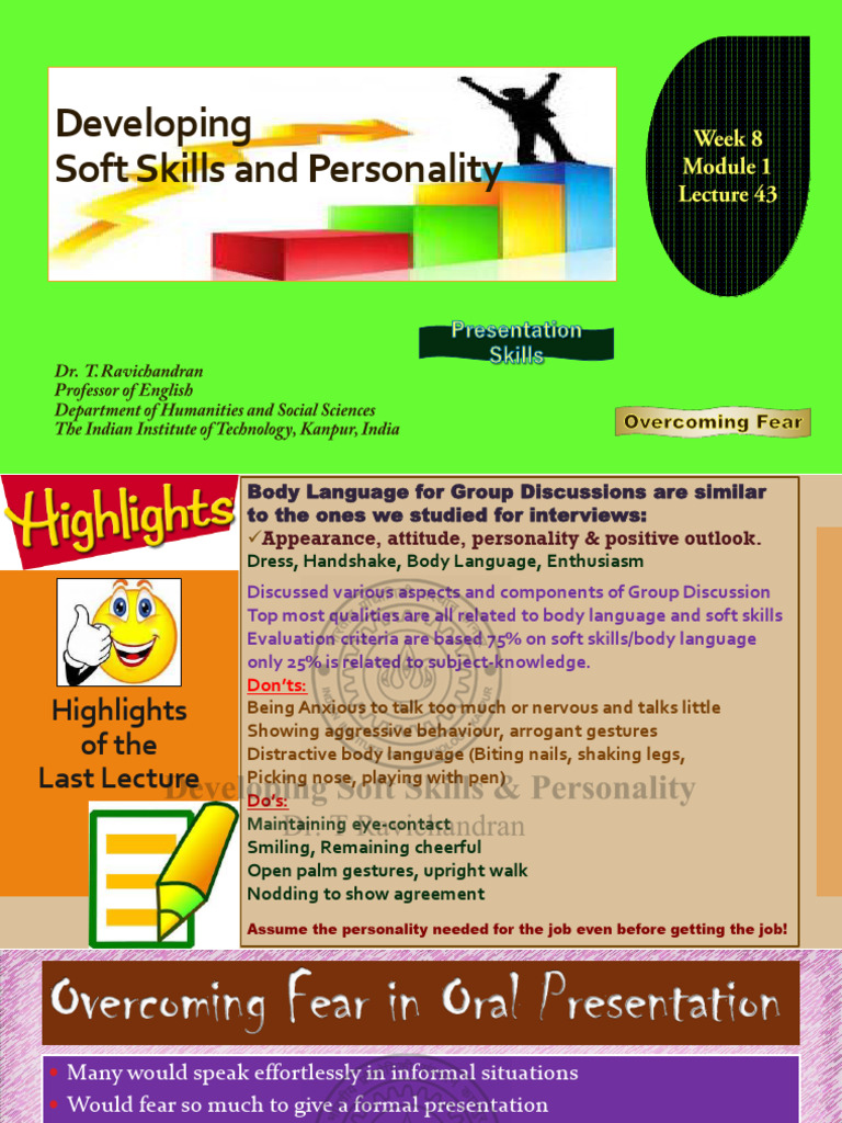 Week 8-Lecture Notes | PDF | Body Language | Public Speaking Week 8-Lecture Notes | PDF | Body Language | Public Speaking