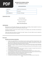 Night Shift Checklist | PDF