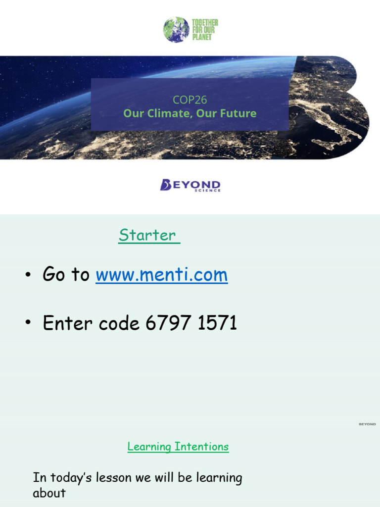 Climate Change COP26 | PDF | Climate Change | Carbon Dioxide