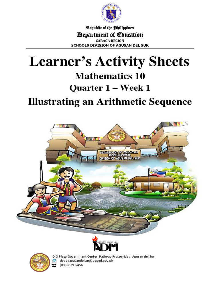 Math 10 Q1 W1 Las2 | PDF | Arithmetic | Mathematics