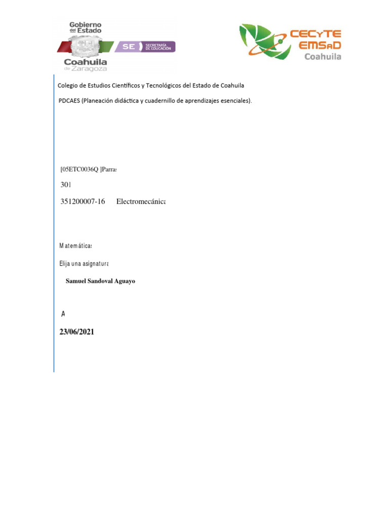 Cuadernillo 2021 - M2 S1 ELECTRO | PDF | Enseñando | Maestros