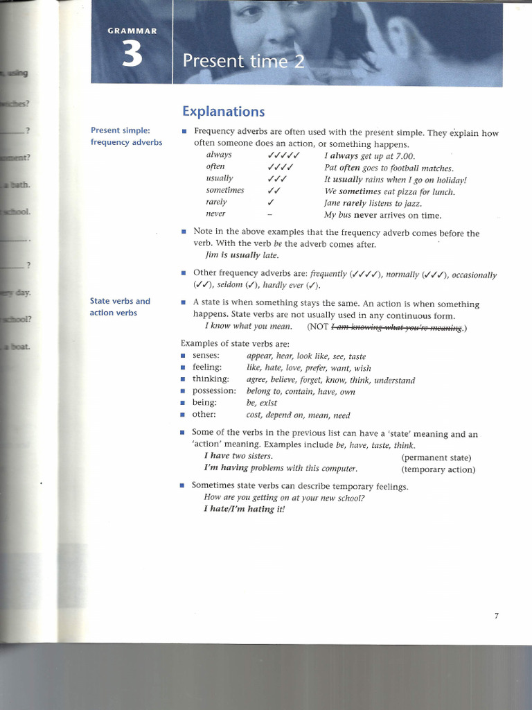 Interm - Grammar 3 - Present Time 2 | PDF