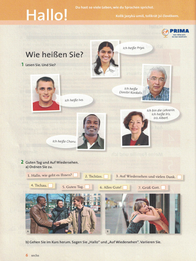 Kursbuch_Ja Genau A1.1 (Sách giáo khoa) | PDF