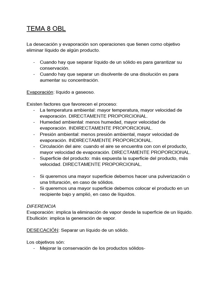 Tema 8 Obl | PDF | Destilación | Cristalización