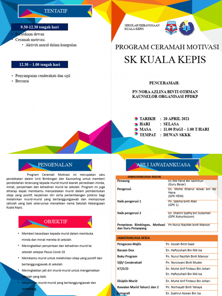 Buku Program Motivasi 2021 | PDF