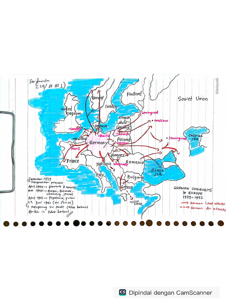 Peta German Attacks | PDF