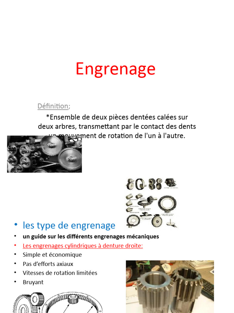 Engrenage | PDF