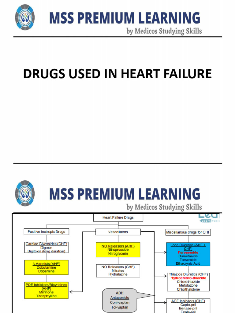 Lecture 8 Heart Failure | PDF | Heart Failure | Cardiology