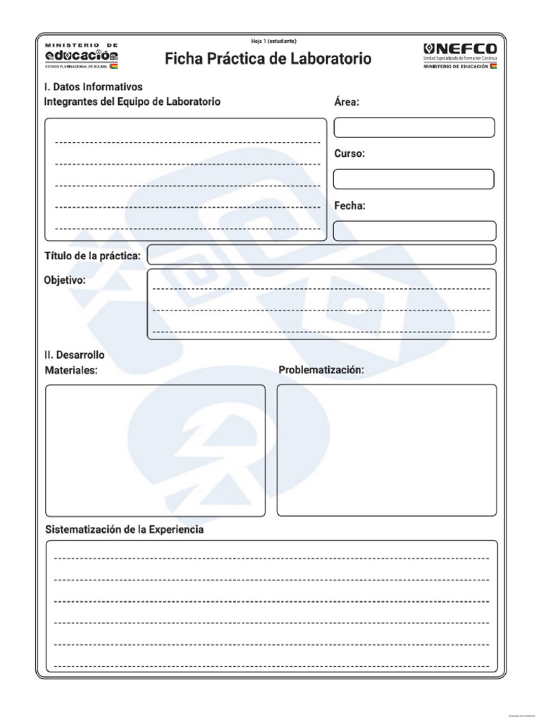 Ficha Practica de Laboratorio PDF | PDF