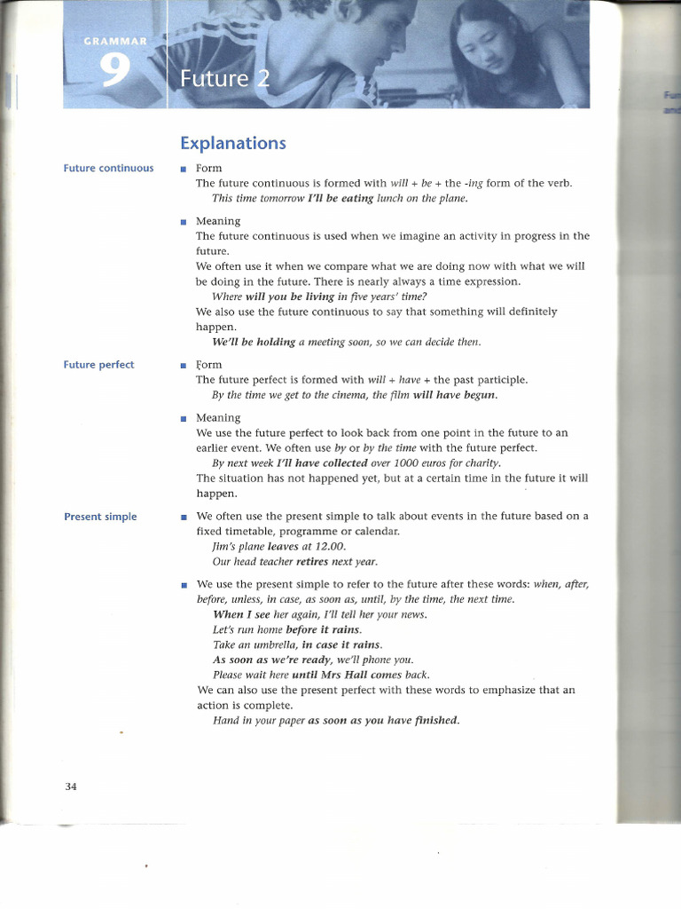 Interm - Grammar 9 - Future 2 | PDF