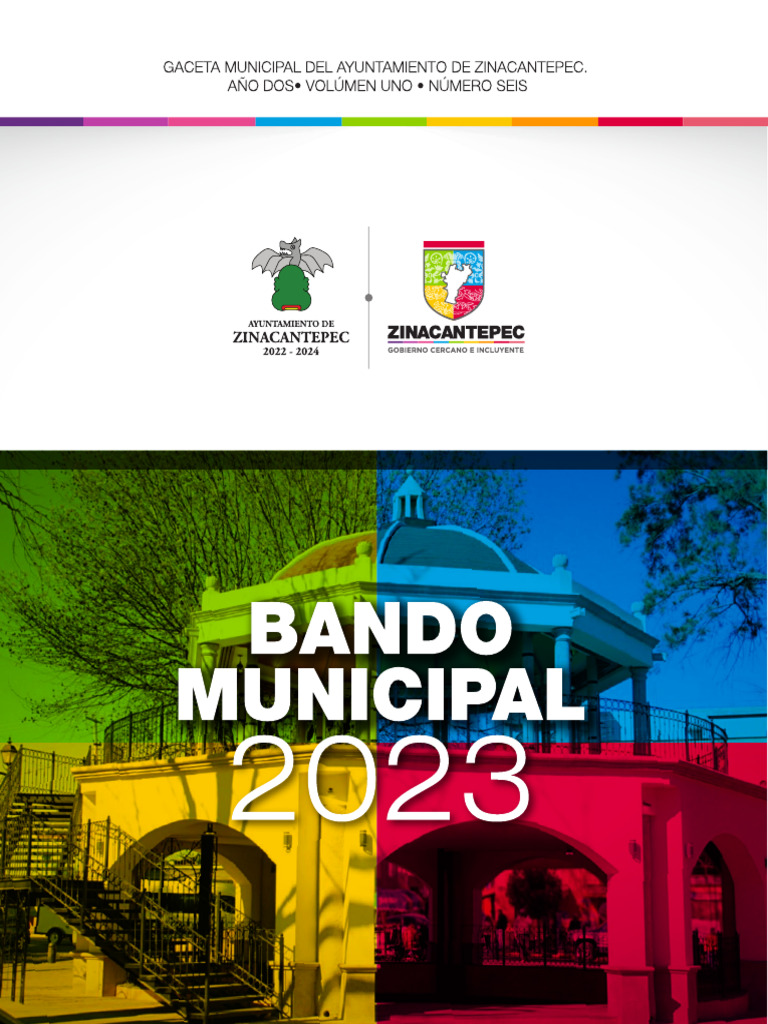 Bando Municipal 2023 | PDF | Gobierno E | México