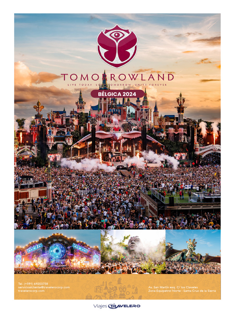 Paquetes Tomorrowland Bélgica 2024 | PDF