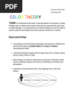 Color Theory Cheat Sheet | PDF
