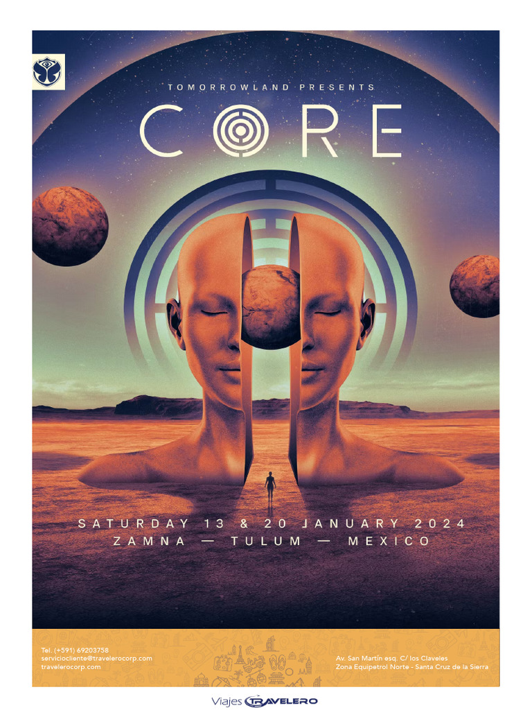 Tomorrowland Presenta CORE TULUM 2024 | PDF | Industrias de servicio ...