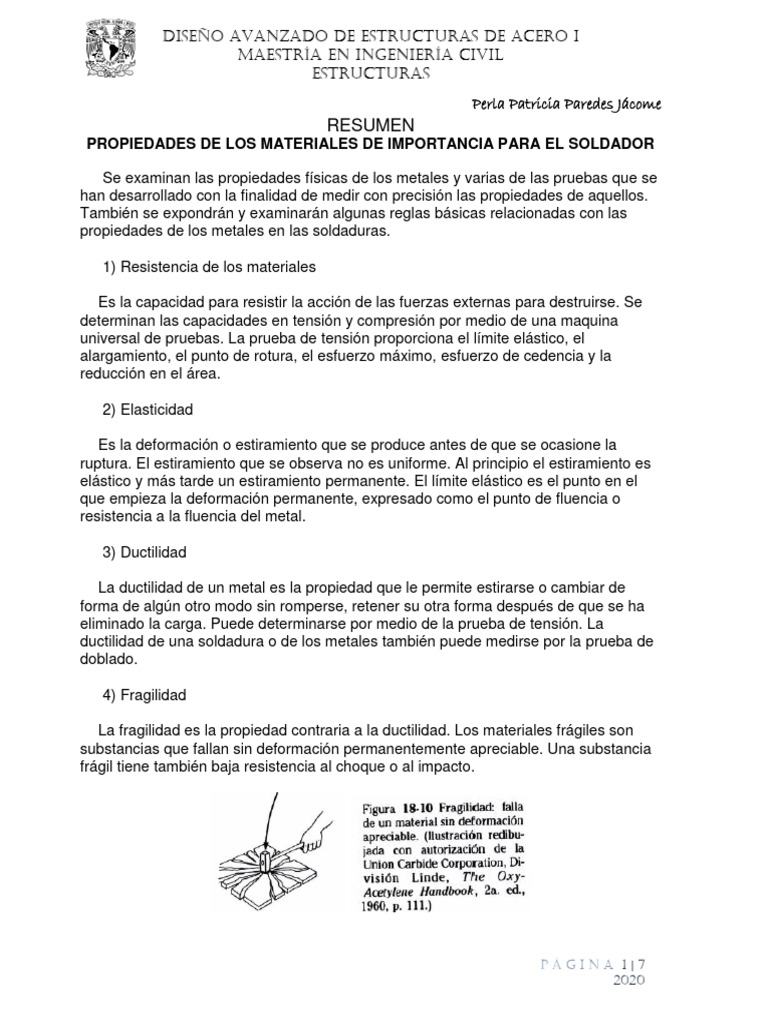 Tarea No. - 8 Perla Patricia Paredes Jácome | PDF | Deformación ...