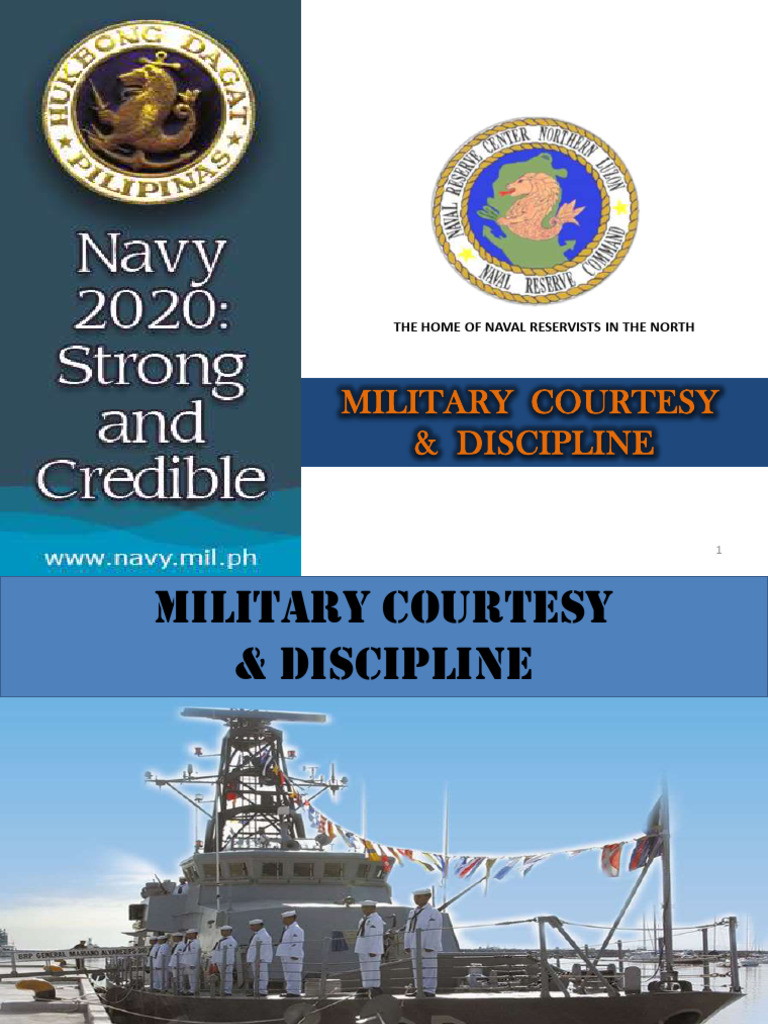 Military Courtesy and Discipline | PDF | Disciplines | Officer (Armed ...