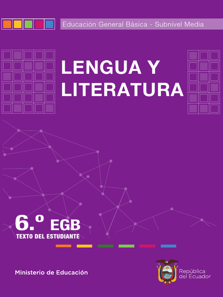 Texto de Lengua y Literatura para Sexto de EGB | PDF | Comunicación ...