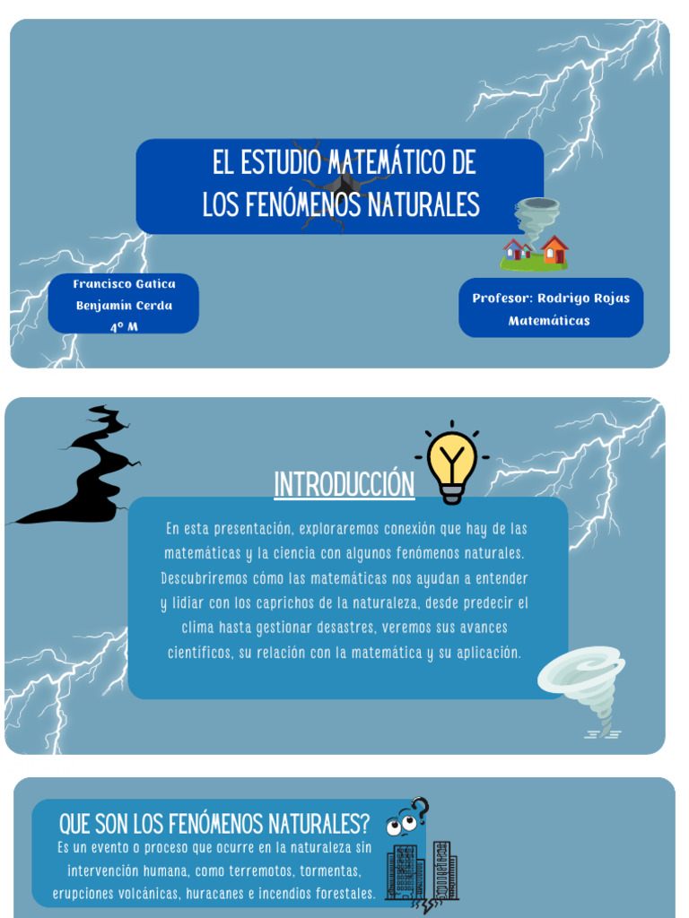Fenómenos Naturales | PDF | Tormentas | Ciclones tropicales