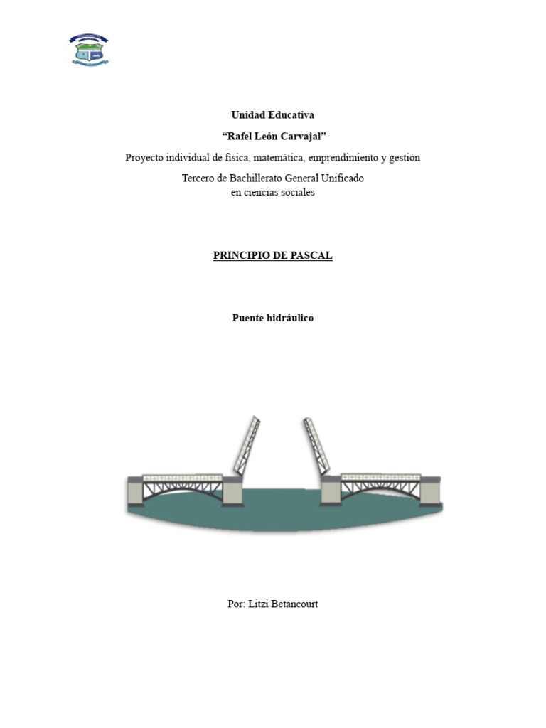 Principio de Pascal | PDF