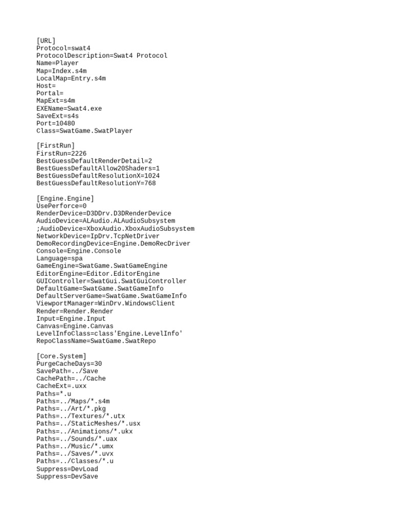 Swat 4 | PDF | Computing | Software