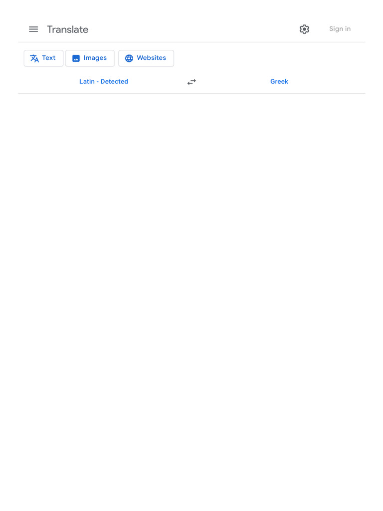 Translate: Latin - Detected Greek | PDF