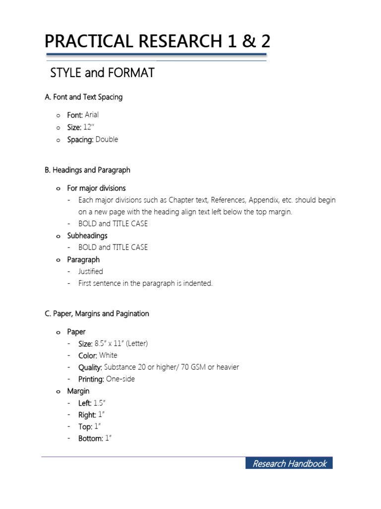 PR Style and Format | PDF