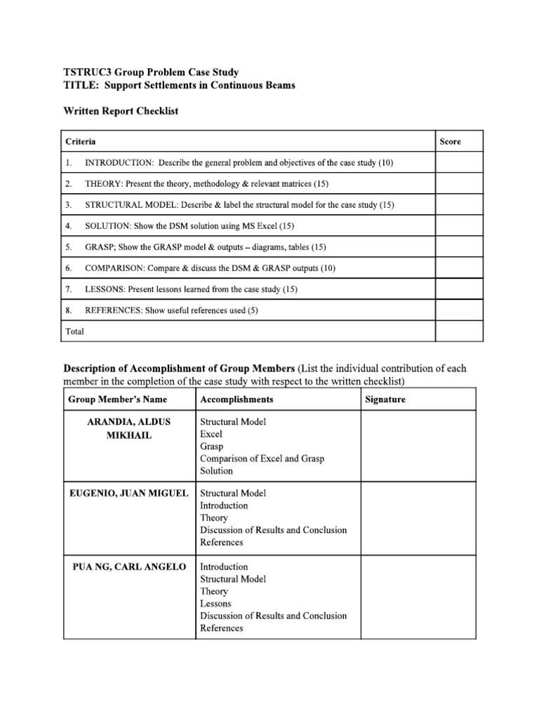 Special Topic (Part 1) - Sample Report | PDF
