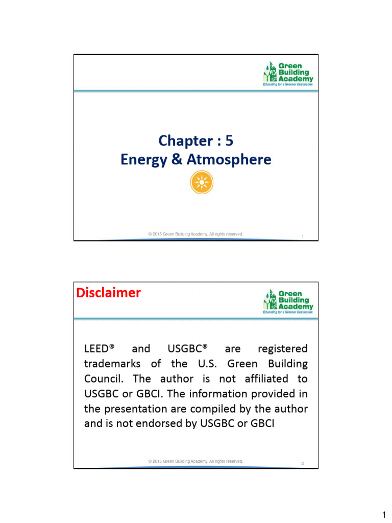 Chapter - 5-Energy - and - Atmosphere | PDF | Green Building | Cogeneration