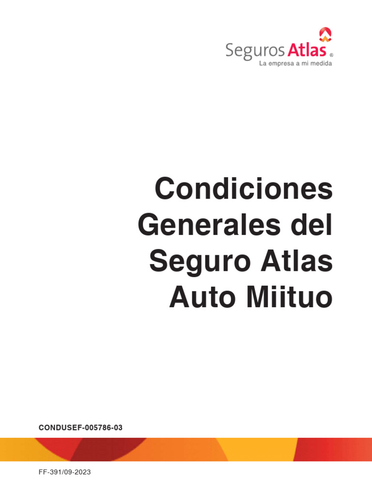 Condiciones Generales Seguro | PDF | Póliza de seguros | Seguro
