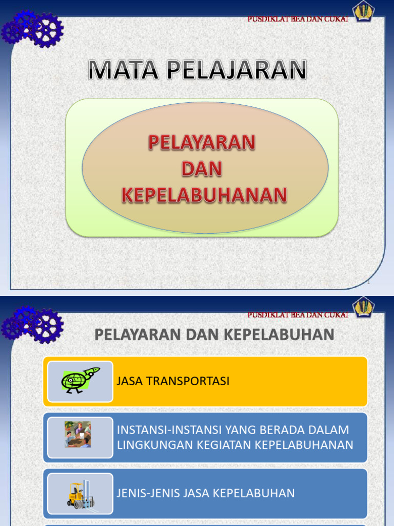 Materi Pelayaran Dan Kepelabuhanan | PDF
