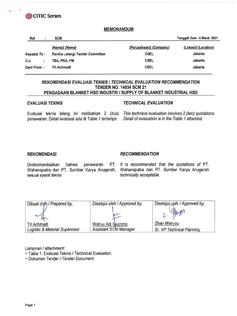 Technical Evaluation | PDF