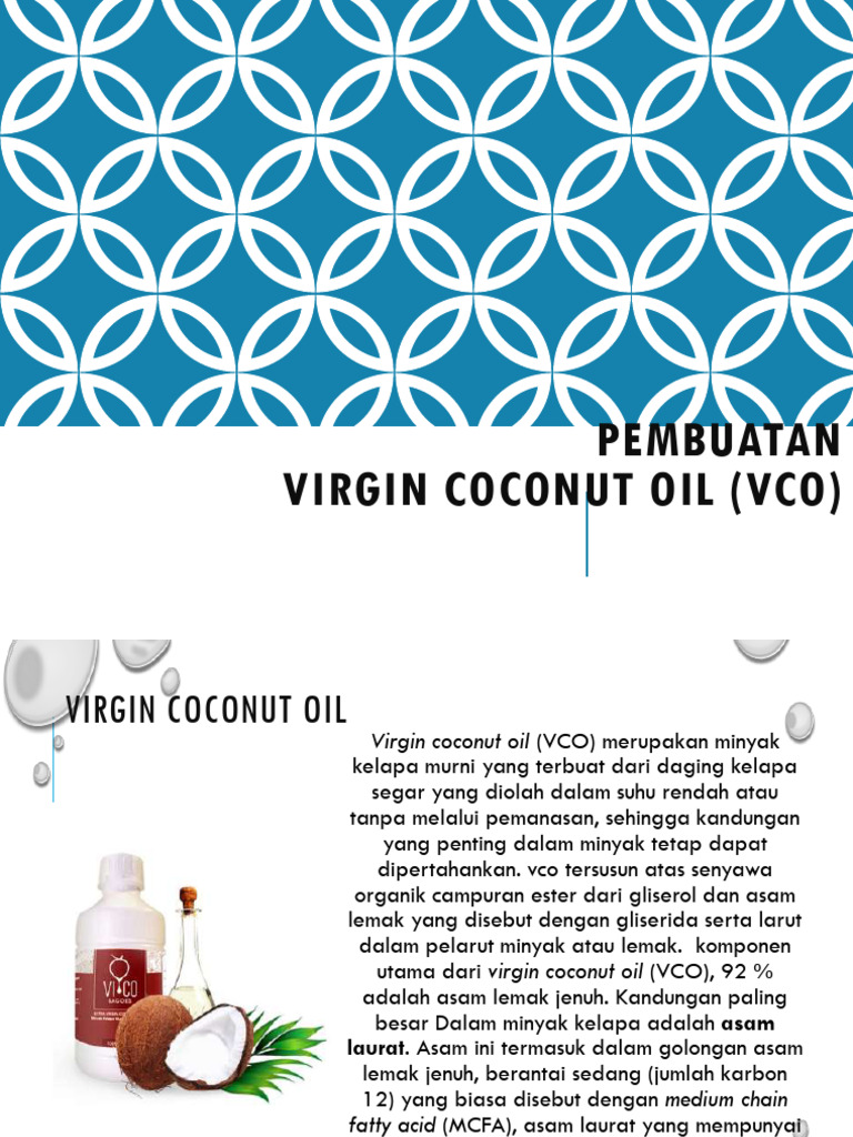 Proses Pembuatan VCO | PDF