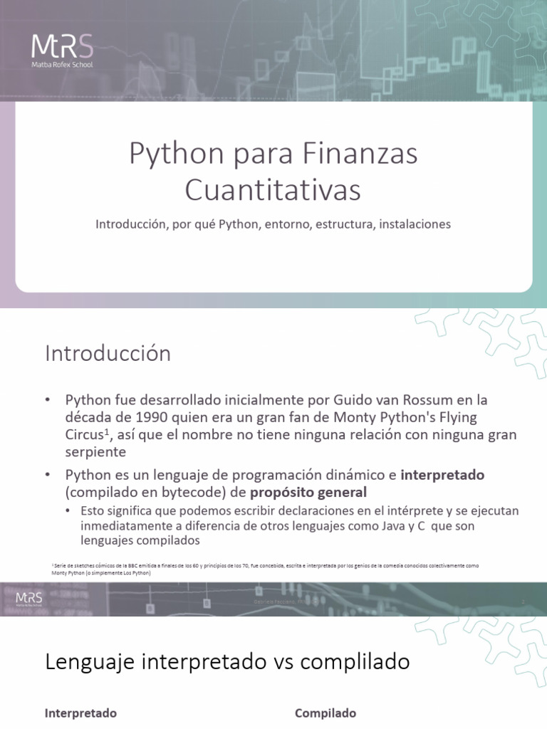 Python-para-Finanzas-Cuantitativas | PDF | Python (lenguaje de ...