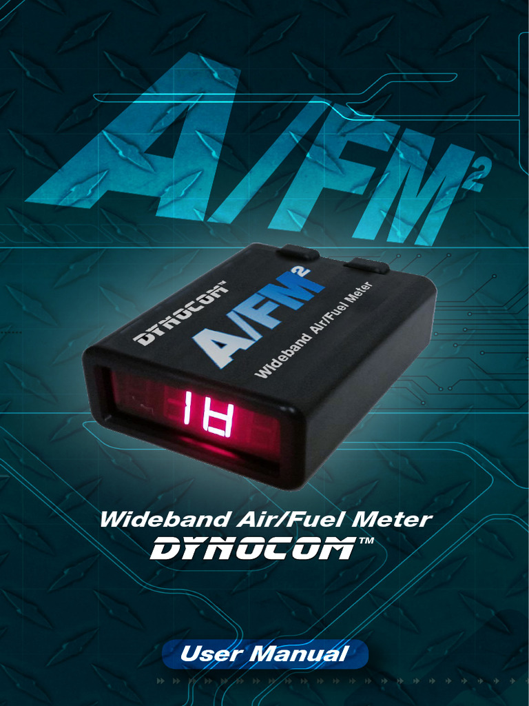 DYNOCOM AFM Wideband Meter Manual | PDF | Electrical Engineering ...