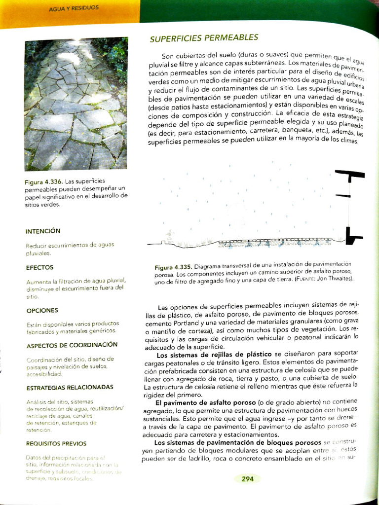 Sistema Superficies Permeables | PDF | Suelo | Hormigón
