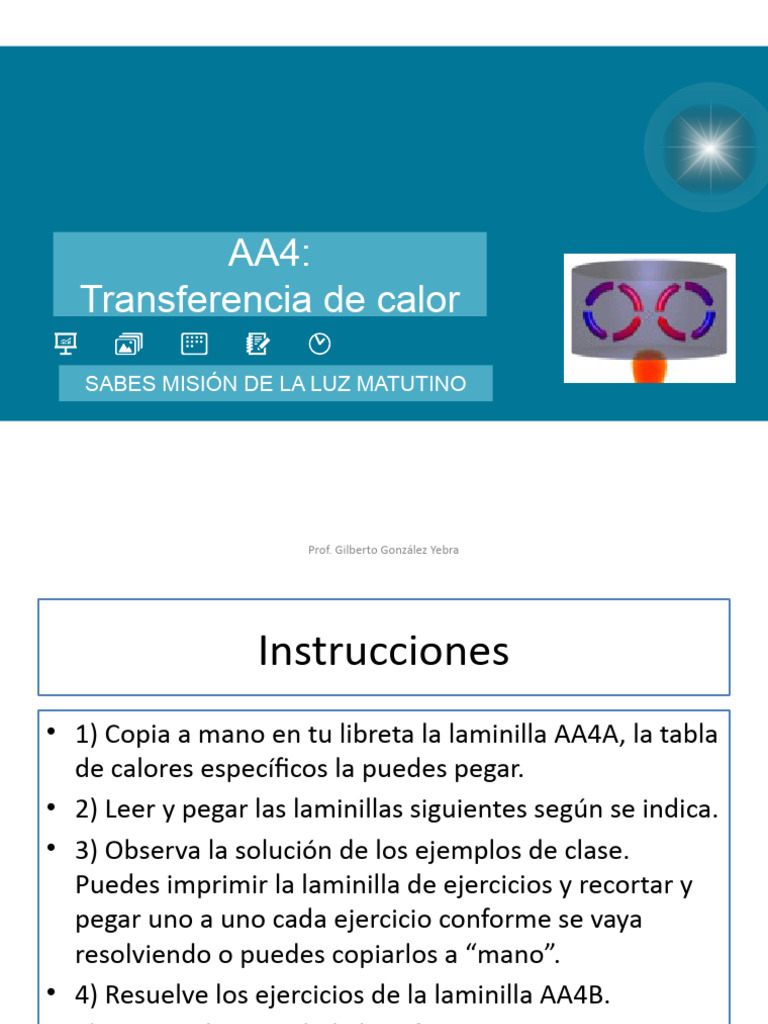 AA4 2p Transf Calor 2021 | PDF | Calor | Calor latente