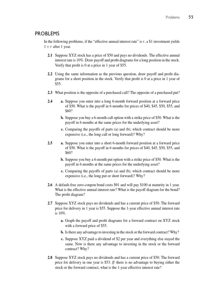 Chapter 2 - AFM - UEH - F2023 - Exercices | PDF | Option (Finance) | Stocks