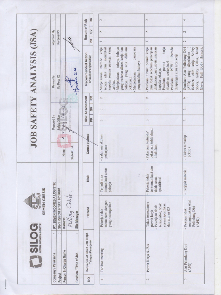 JSA Pulling Cable | PDF