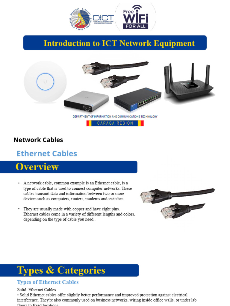 ICT Equipment | PDF | Wireless Access Point | Wi Fi