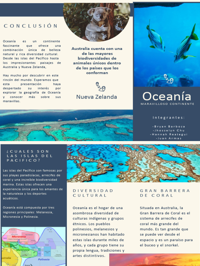 Oceania | PDF | Oceanía | Ciencias de la Tierra