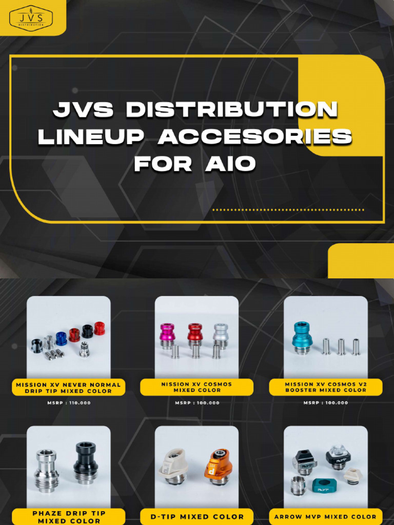 MSRP Katalog Acc Aio Jvs Distri | PDF