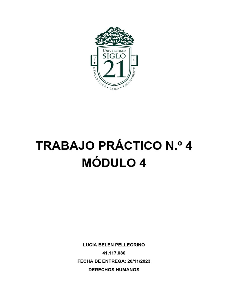 Trabajo Práctico n4 | PDF | Contaminación | Estado (política)