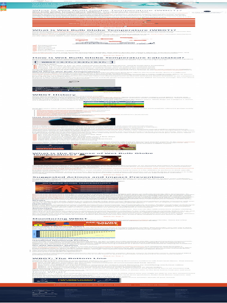 WBGT Good | PDF