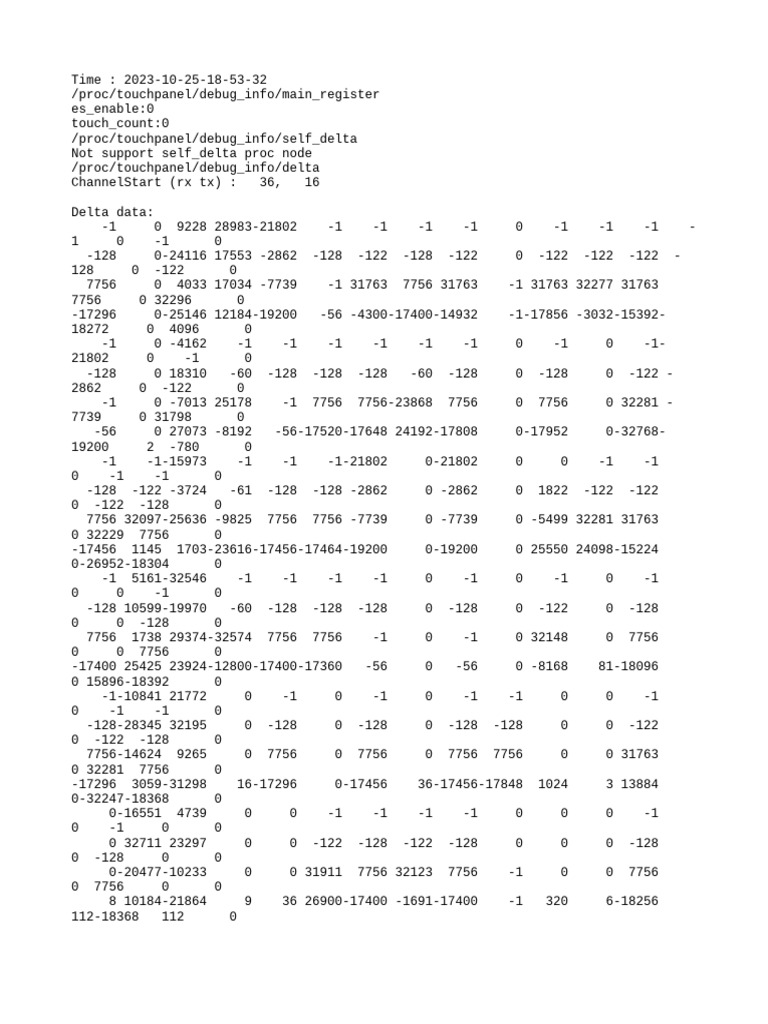 TP Debug Info | PDF | Home & Garden