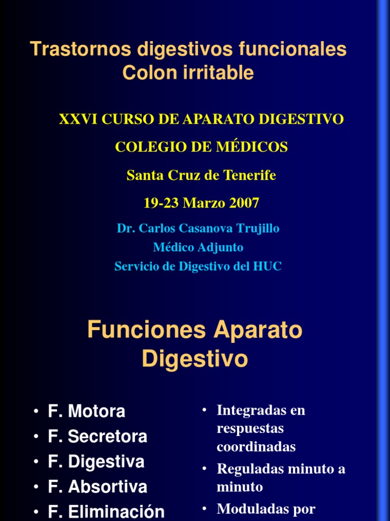 Colon Irritable | PDF | Síndrome del intestino irritable | Dolor