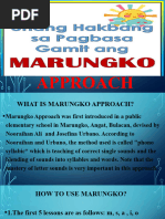 Marungko Approach in Reading - REVISION | PDF | Cognitive Psychology ...
