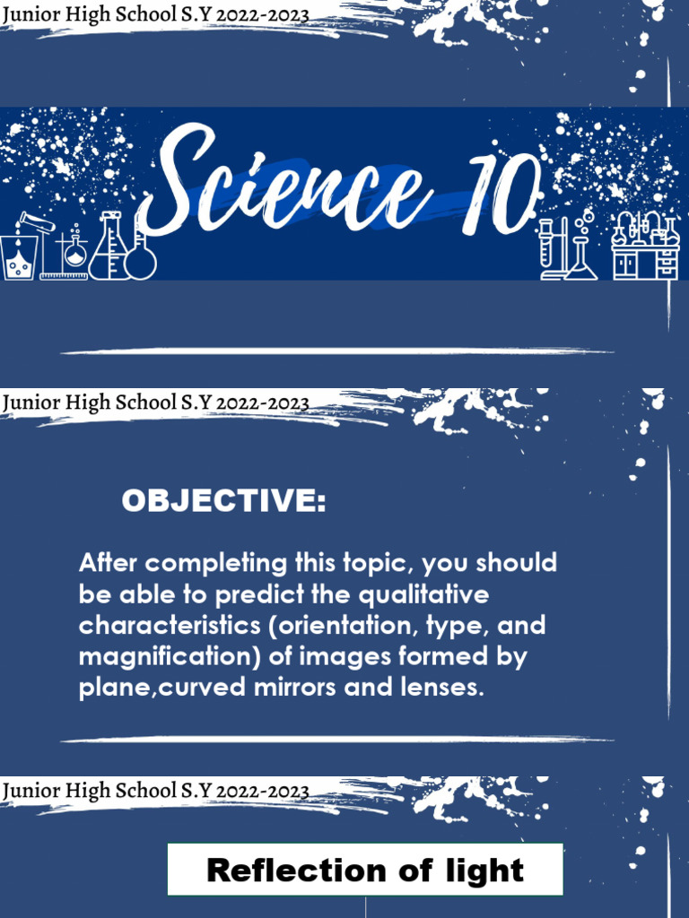 Reflection of Light | PDF | Mirror | Optics