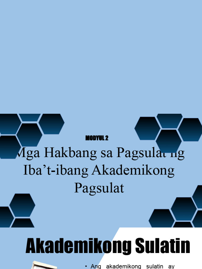 Pagsulat Sa Piling Larang - PPT | PDF