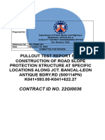 ASTM D4435 Pull Out Test Rock Bolt | PDF | Structural Load | Screw