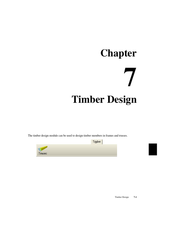 Timber Design | PDF